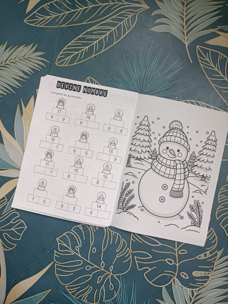 Cahier de vacances d’hiver – L ecole de crevette