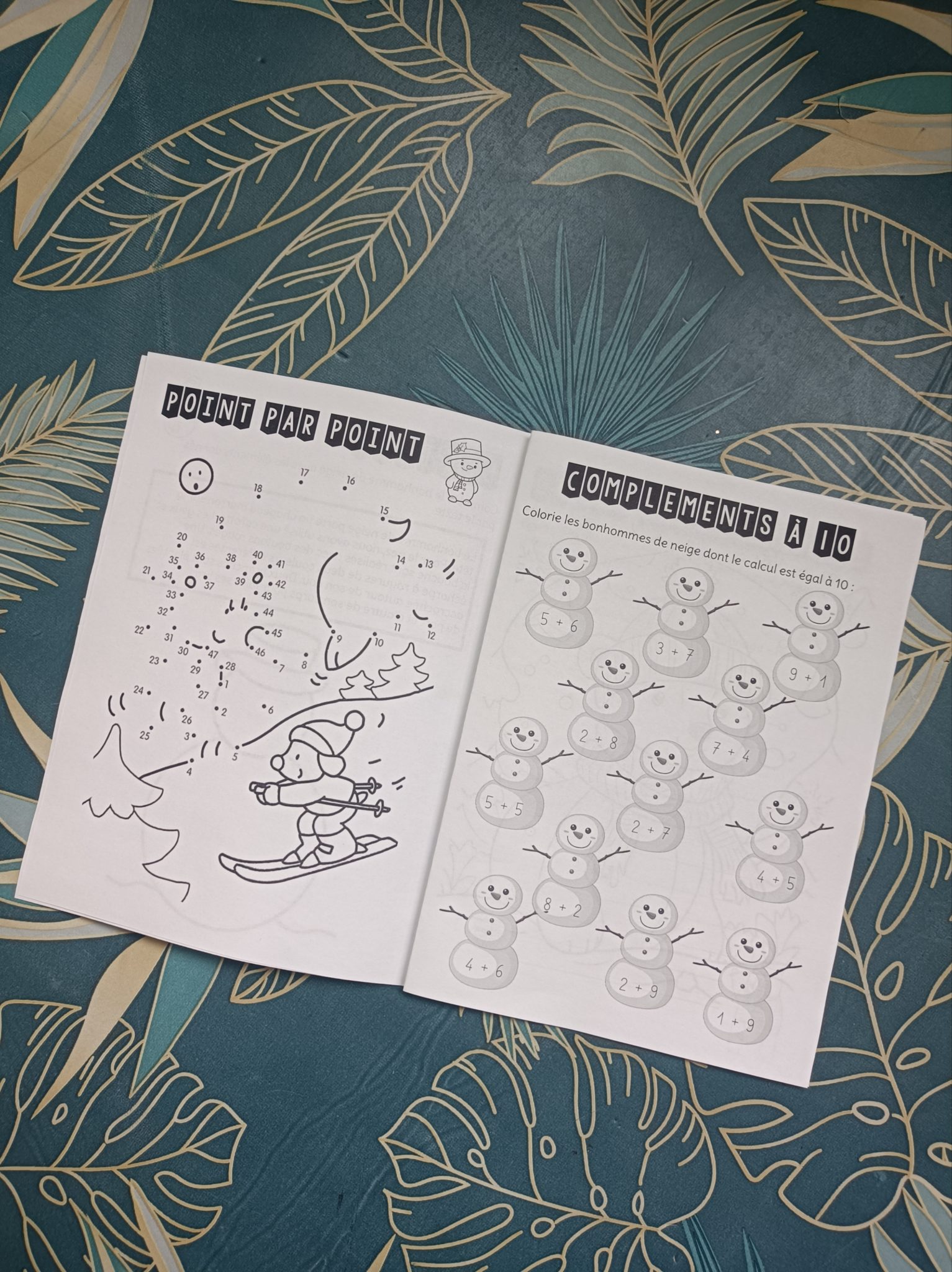 Cahier de vacances d’hiver – L ecole de crevette