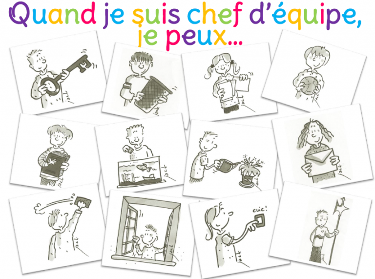 Responsabilités de la classe – L ecole de crevette