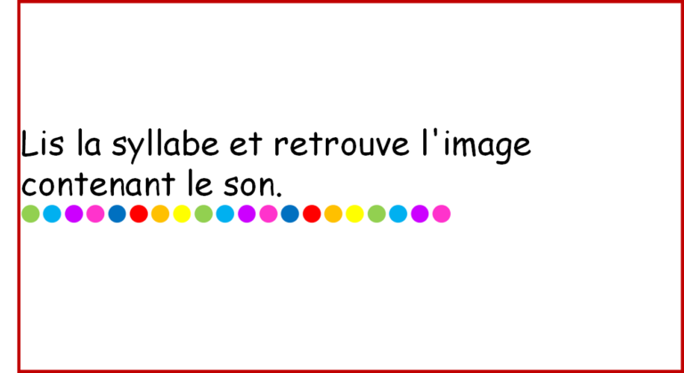 Découverte des sons – Rituels – L ecole de crevette