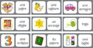 Dominos des sons – L ecole de crevette