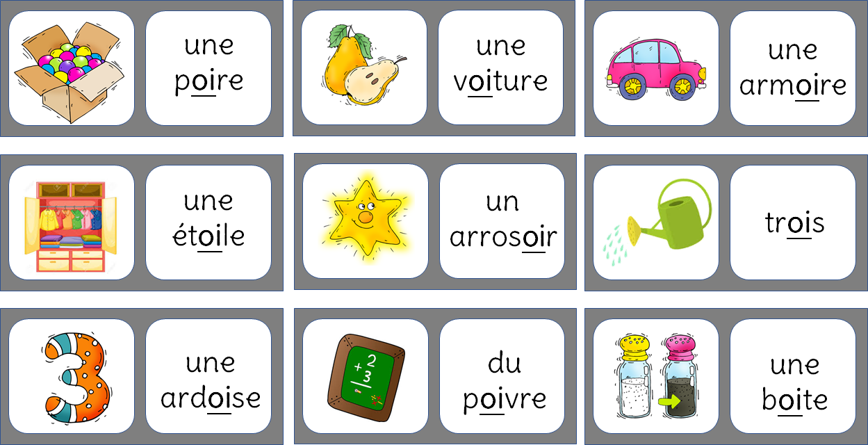 Dominos des sons – L ecole de crevette