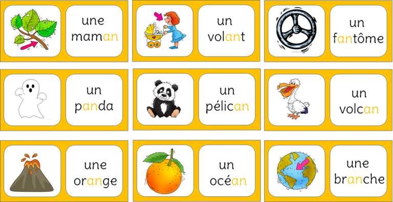 Dominos des sons – L ecole de crevette