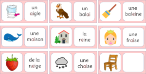 Dominos des sons – L ecole de crevette