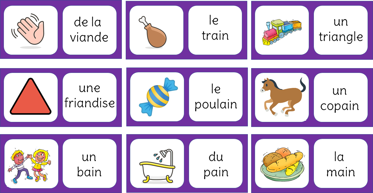 Dominos des sons – L ecole de crevette