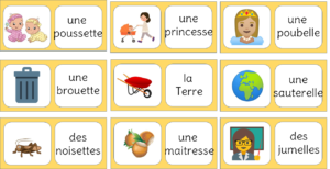 Dominos des sons – L ecole de crevette