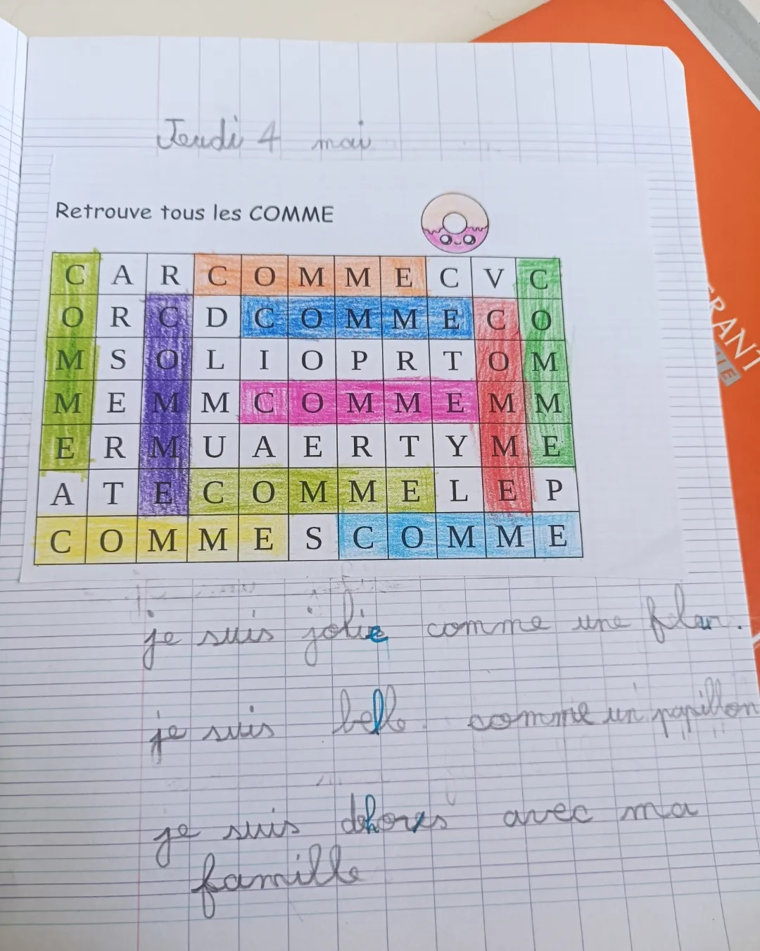 Rituels – les mots outils – L ecole de crevette