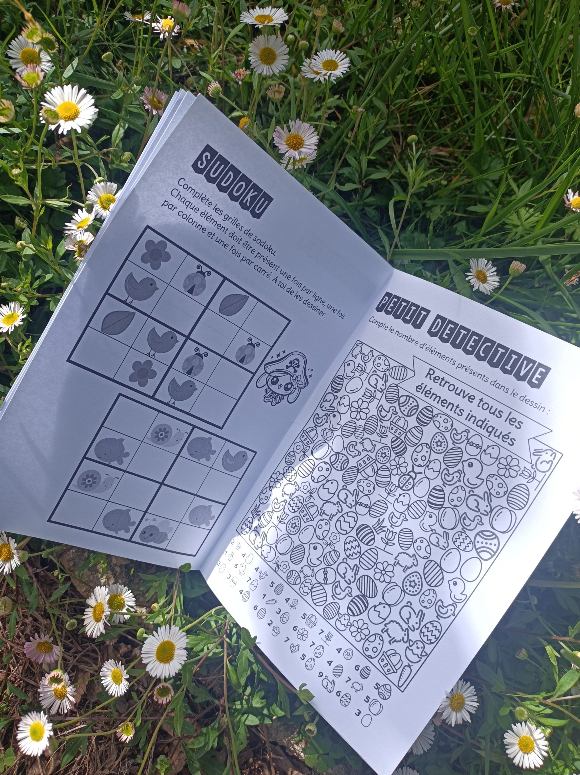 Le cahier de vacances de Printemps – L ecole de crevette