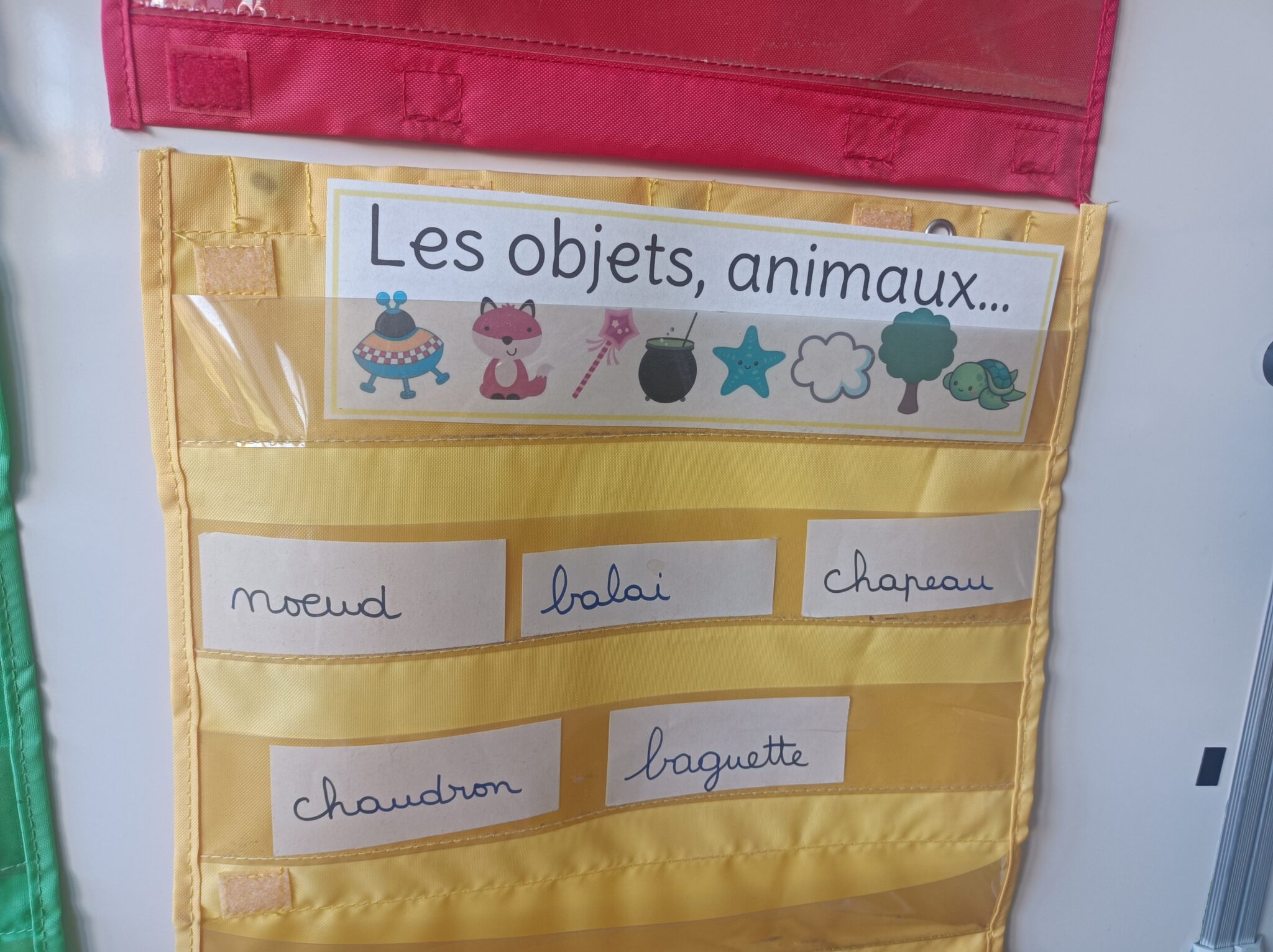 Le mur des mots – L ecole de crevette