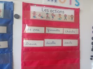 Le mur des mots – L ecole de crevette