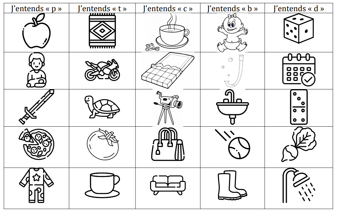 Bandes d’encodage CP – L ecole de crevette