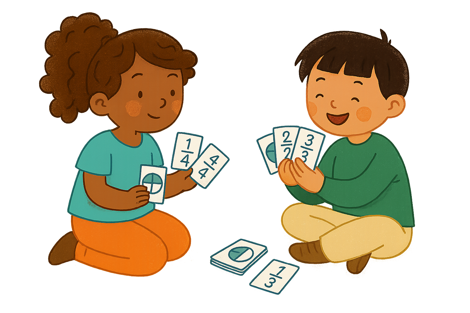 Le UNO des fractions – L ecole de crevette